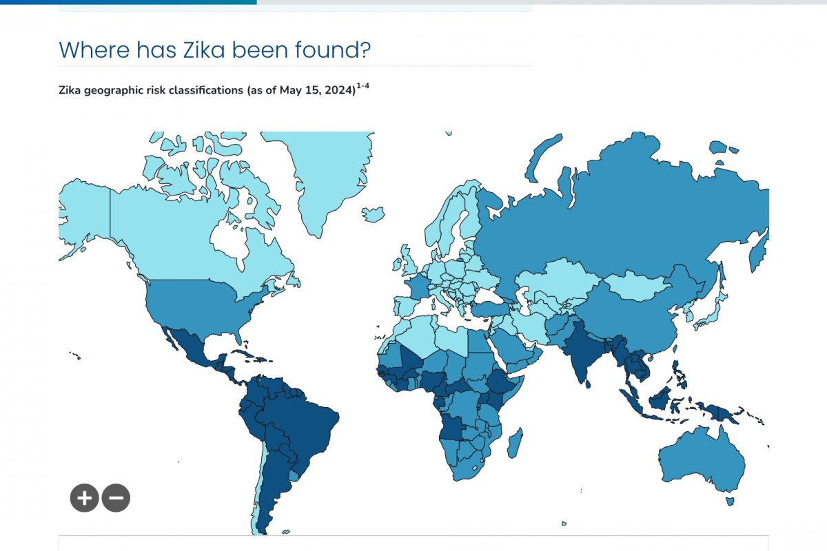 Zika Returns to Eight Countries in 2025 — Vax-Before-Travel
